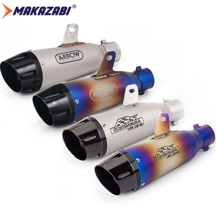 51mm Motorcycle Exhaust System Muffler Silencer Pipe Modified Escape