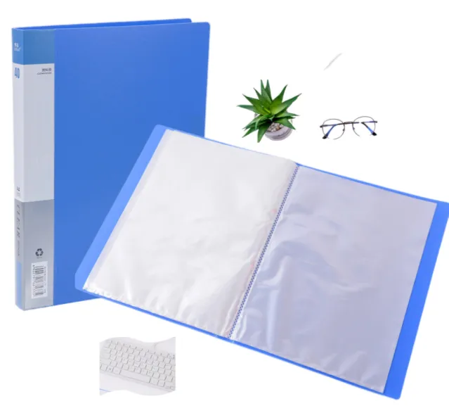 File A4-Paper Expanding File Folder Pockets Clear Book | Lazada PH