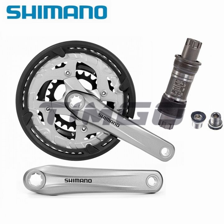 Shimano Alivio FC-T4010 Triple Octalink Crankset MTB Mountain Bike 9 Speed 48-36-26T 170mm ...