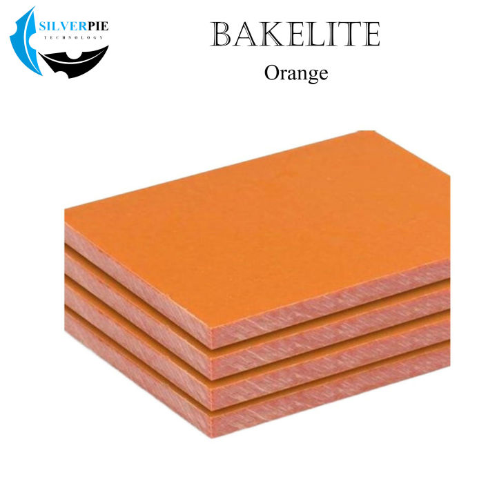 Bakelite orange Sheet Thick.15 mm แบกกาไลท์สีส้มหนา15 มิล | Lazada.co.th