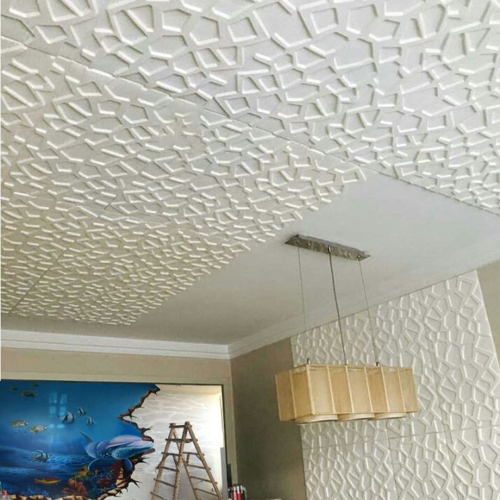 Waterproof Self-Adhesive3dThree-Dimensional Wall Stickers Wallpaper ...