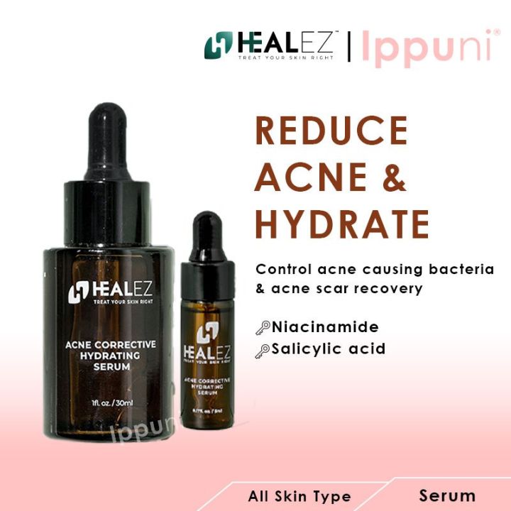 HEALEZ Acne Corrective Hydrating Serum (ACHS) 5ml/30ml | Lazada