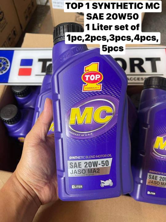 ORIGINAL TOP 1 Synthetic OIL MC SAE 20W50 High Performance Motorcycle 1 ...