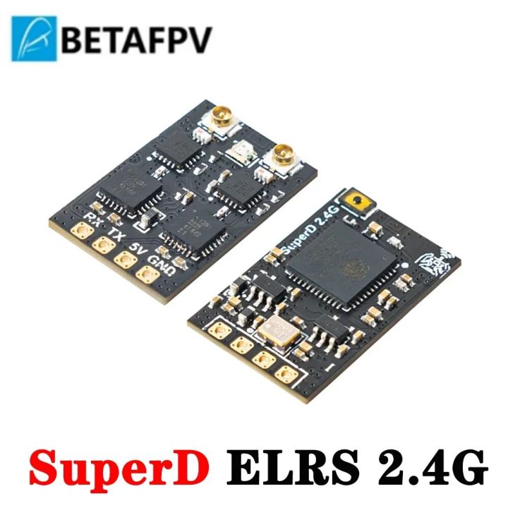 BETAFPV SuperD ELRS 2.4G/918MHz/868MHz Diversity Receiver Long Range ...