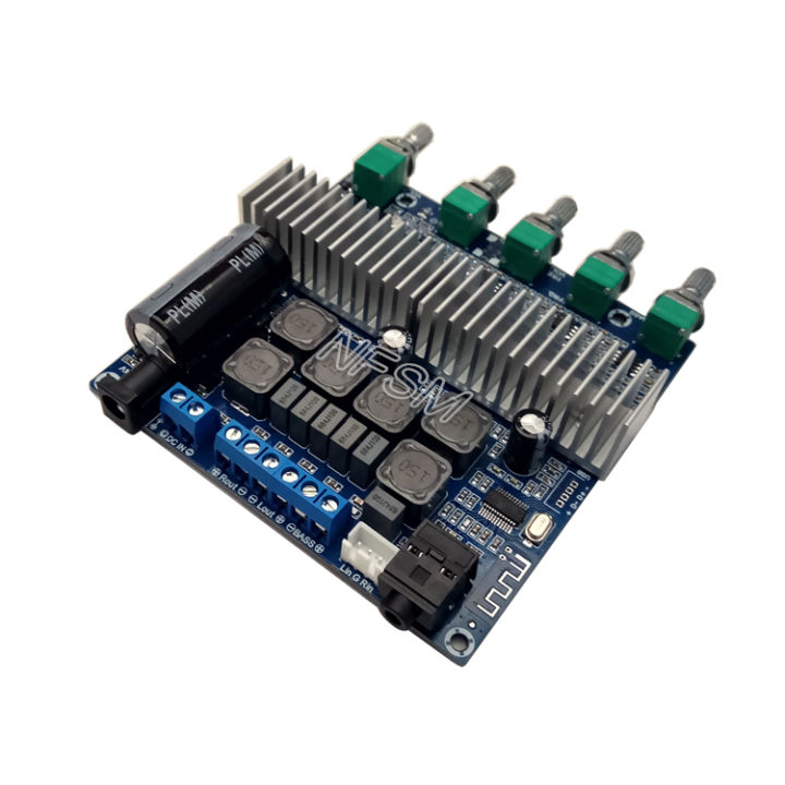 TPA3116 Subwoofer Amplifier Board 2.1 Channel HiFi Bluetooth DC12V-24V ...
