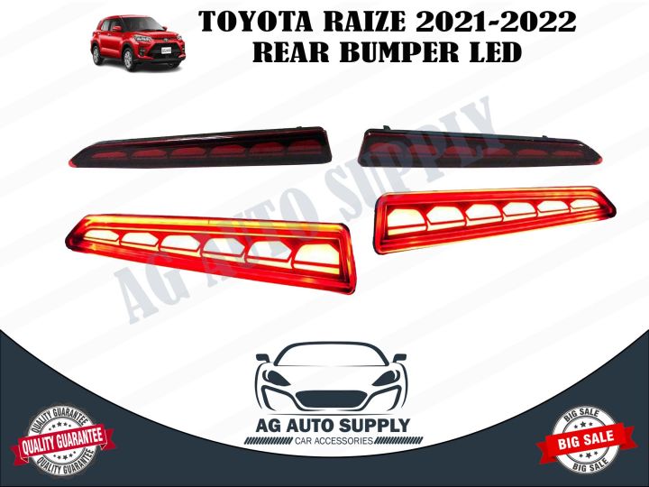 Rear Bumper Lights Multi-Function LED Tail Light Reflector Lamp For ...