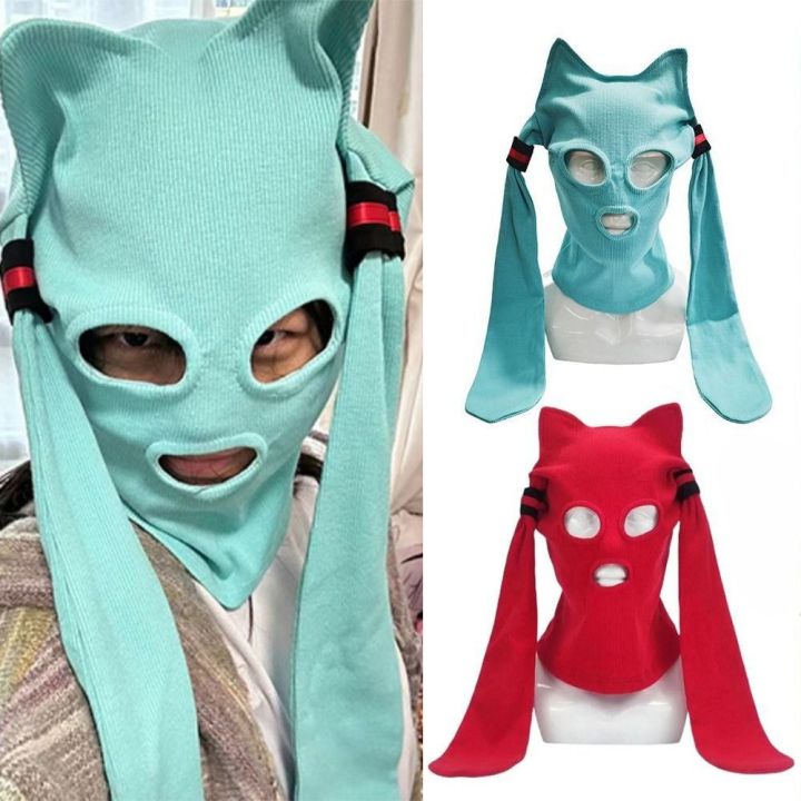 GUDAN เครื่องดักเด็ก หมวก Hatsune Miku การปั่นจักรยาน ตลกๆ Hatsune Miku ...