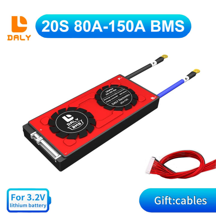 Daly 60V 20S LiFePO4 BMS 80A 100A 120A 150A Waterproof BMS With Balance Common Port | Lazada PH