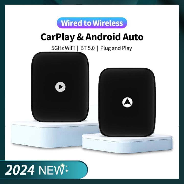 Acodo Original CarPlay Mini Ai Box Black Wireless CarPlay Android Auto ...