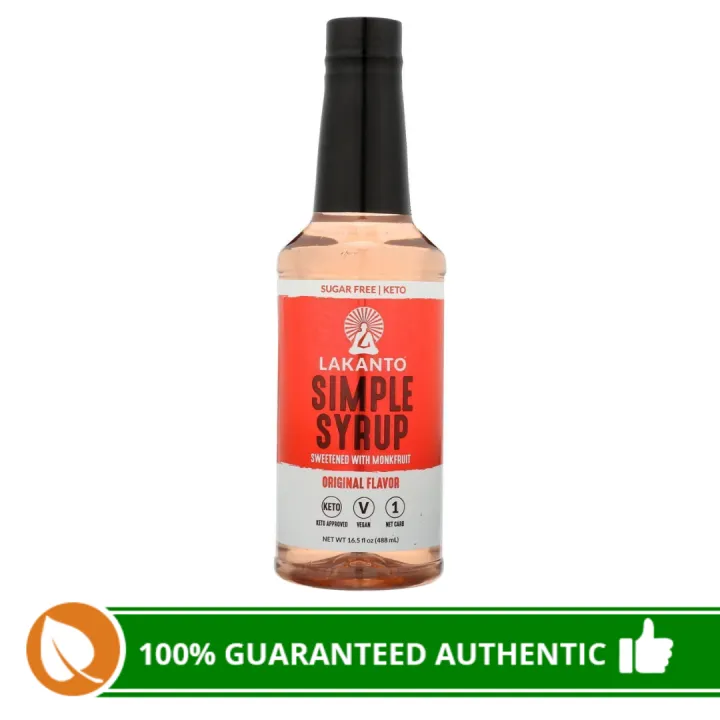 Lakanto Simple Syrup Original 488ml | Lazada PH
