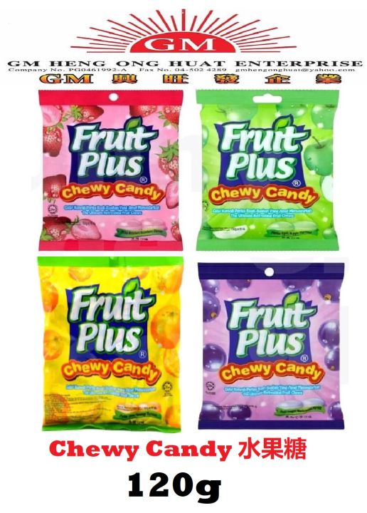 FRUIT PLUS CHEWY CANDY 120g | Lazada