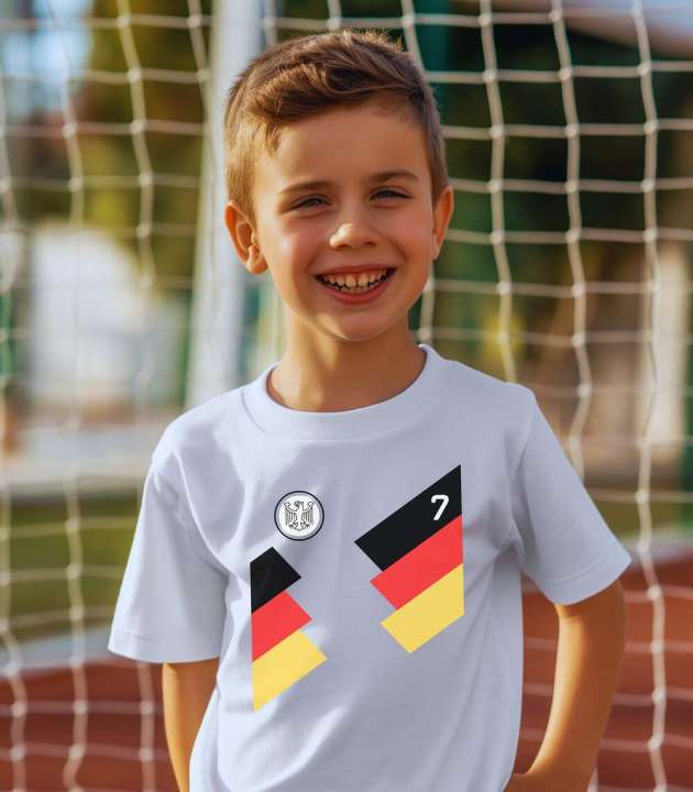 Personalized Germany children's T-shirt, for the European Championship ...