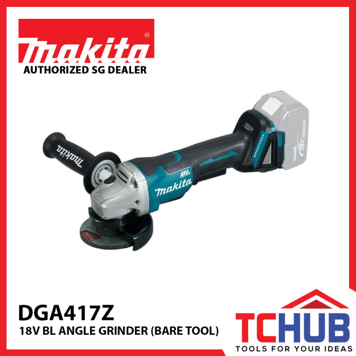 Makita DGA417Z Cordless Angle Grinder 18V Bare Tool Lazada Singapore