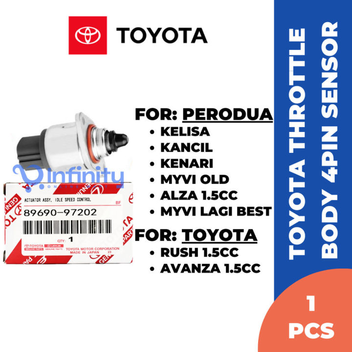 Toyota Throttle Body 4 Pin Sensor For Perodua Kelisa/ Kancil/ Kenari ...