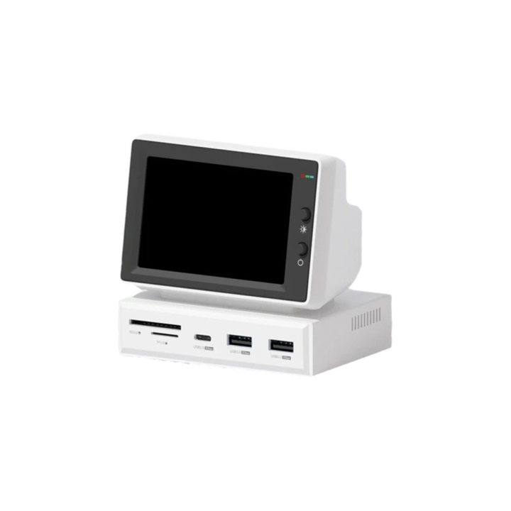 3.5Inch Mini PC Monitor with USB C Docking Station USB-C and ...