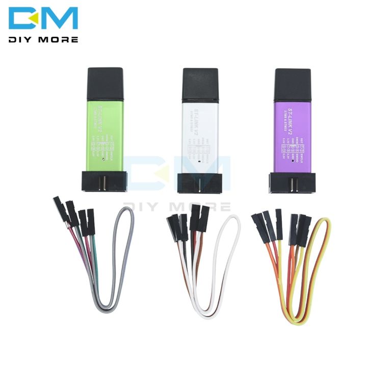Original diymore 1 set st link stlink ST-Link V2 mini stm8 stm32 ...