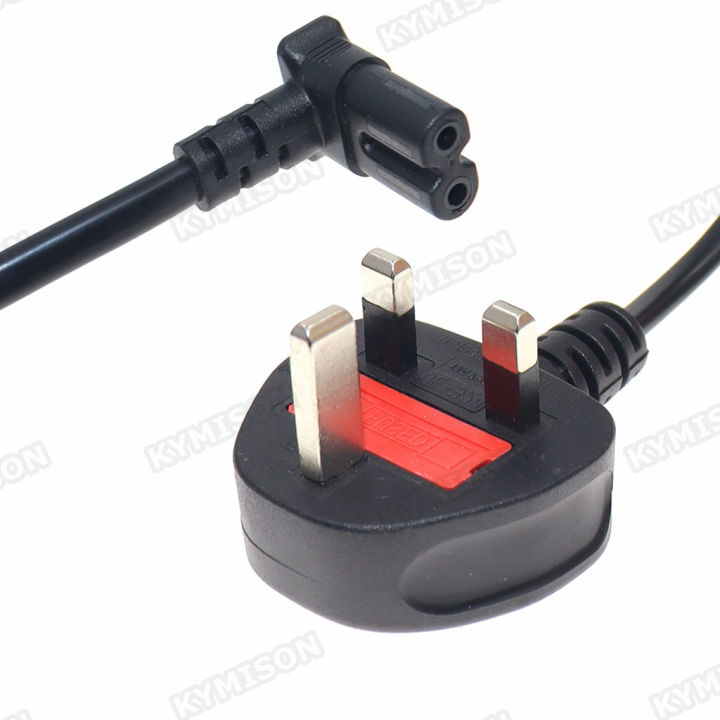 Upward Downward Angled C7 Firgure 8 Power Replacement Cord for LED LCD ...