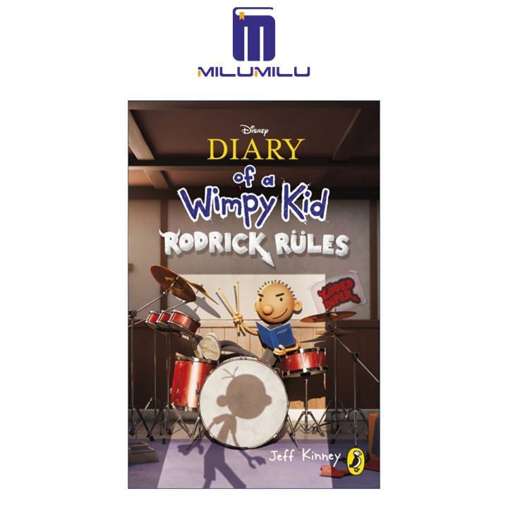 Diary of a Wimpy Kid Rodrick Rules Book 2 Movie Cover By Jeff Kinney ...