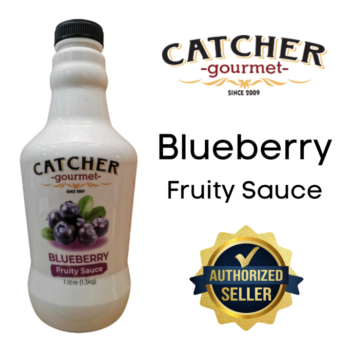 Catcher Gourmet Blueberry Fruity Sauce 1L | Lazada PH
