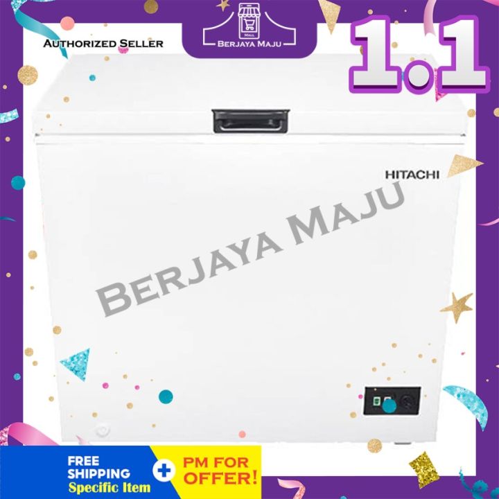 Hitachi 316L 1 Door Chest Freezer F-C316AM1 (White) | Lazada