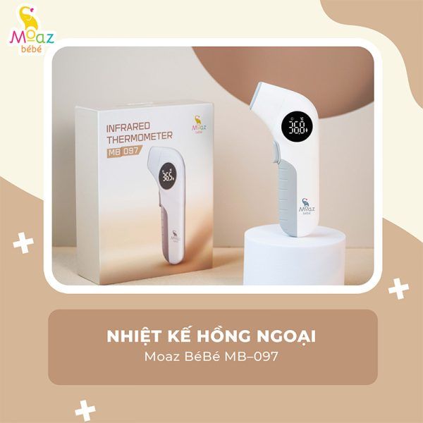 Moaz bébé MB097 nhiệt kế hồng ngoại bảo hành chính hãng 12 tháng nhỏ ...