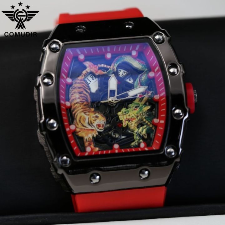COMUDIR 2024 Mens Watches Dragon and Tiger Series High Appearance ...