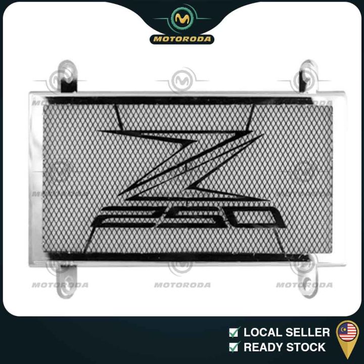 Kawasaki Z250 Stainless Steel Radiator Cover / Coolant Net | Lazada