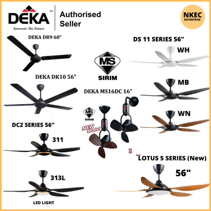 (Free Ship) Deka DS11 56” / DR9 60" / DK10 56" / DC2 311 56" / DC2 313L ...