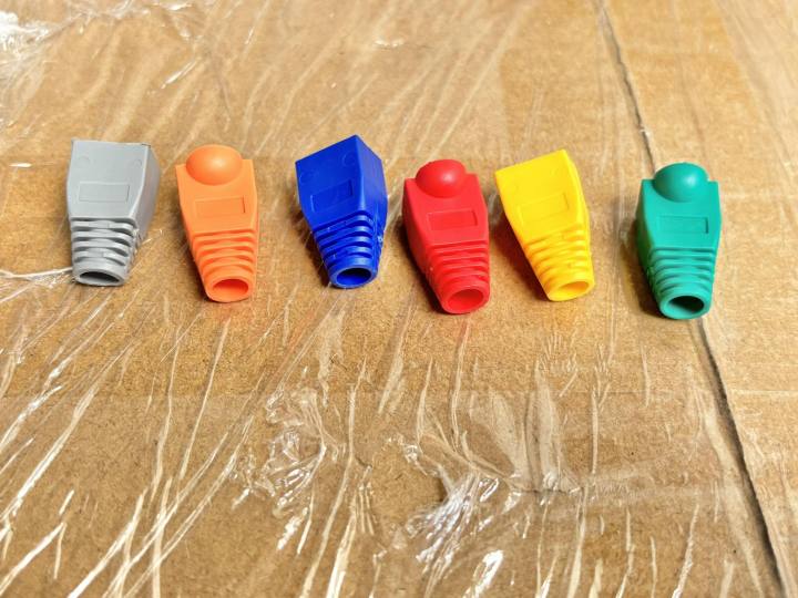RJ45 CAT6 RUBBER BOOTS (10pcs) | Lazada PH