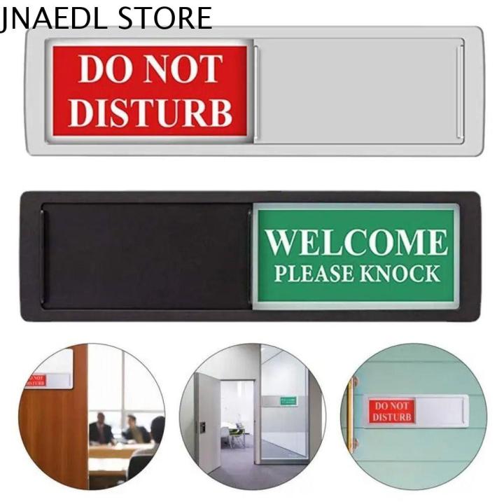JNAEDL Durable Do Not Disturb Office Indicator DIY ic Please Knock ...