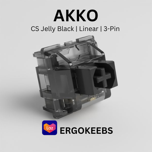 Akko Switch CS Jelly Black (10 PCS) (30 PCS) | Lazada PH