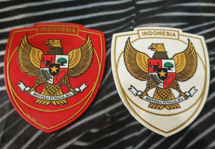 Logo Timnas 3D Timbul Bahan Karet Rubber / Logo Terbaru Timnas Garuda ...