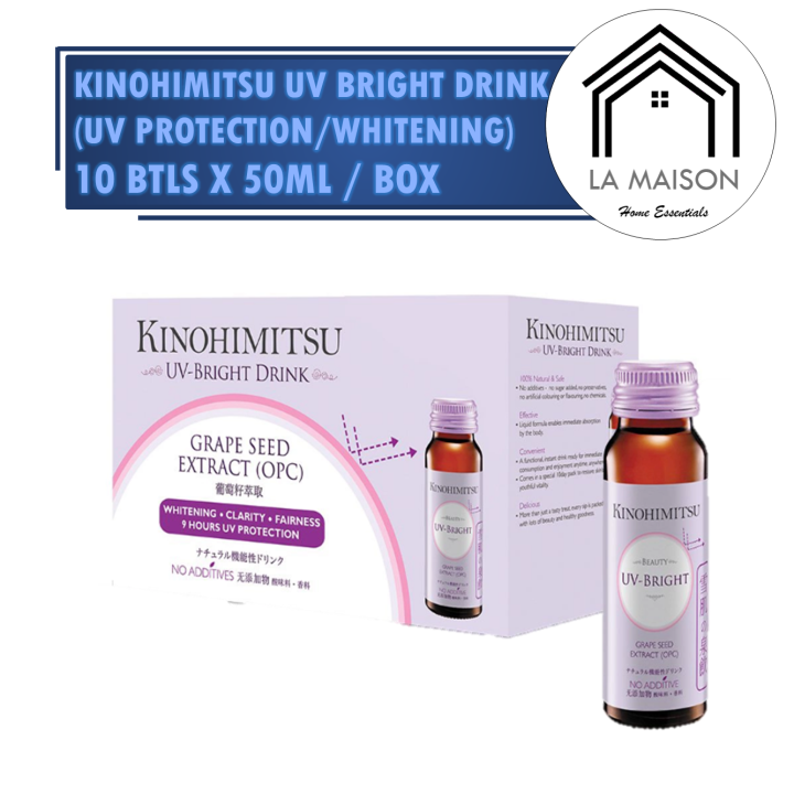Kinohimitsu UV Bright 20 Bottles | Lazada Singapore