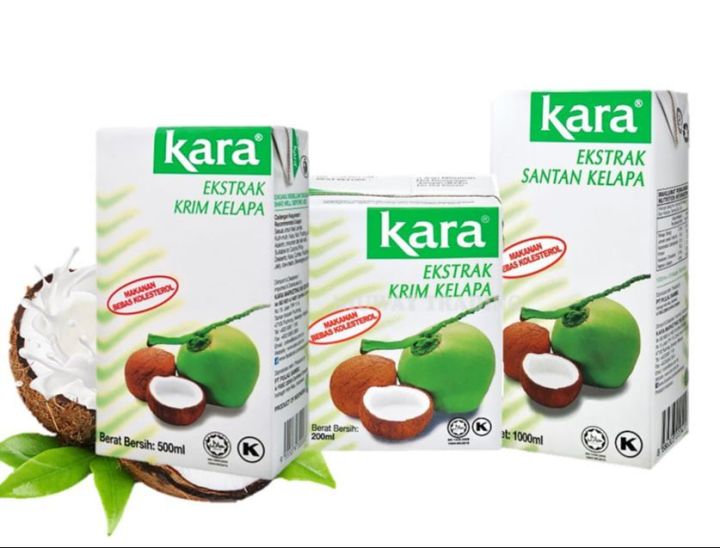 KARA COCONUT CREAM 200ML/ 500ML / 1 LITER | Lazada