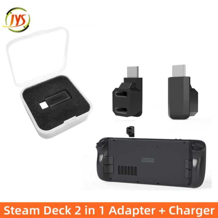 Original JYS-SD019 Steam Deck 2 in 1 Charger + Adapter Support Data ...
