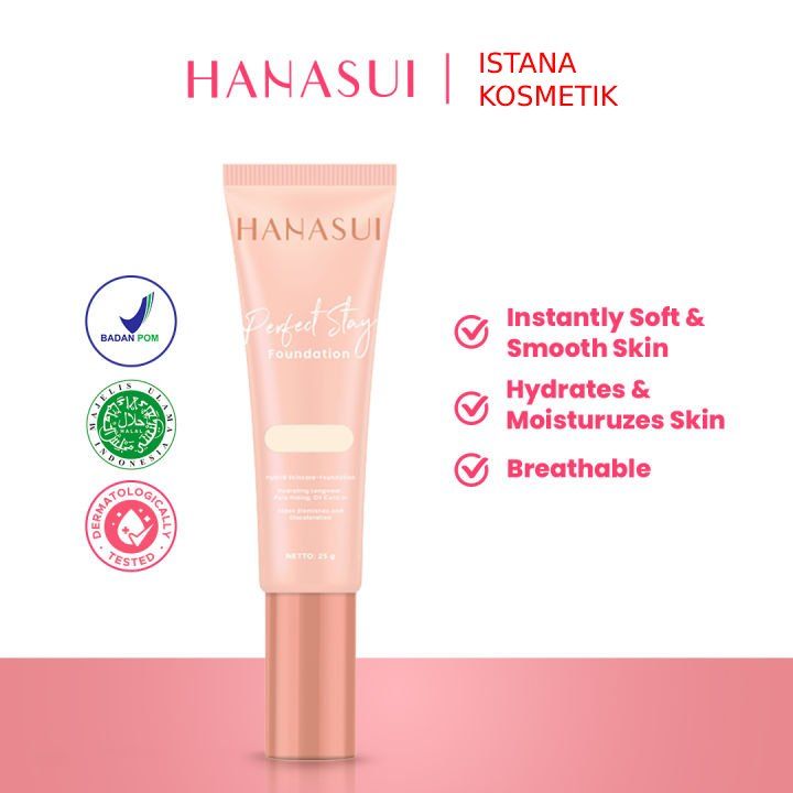 HANASUI PERFECT STAY FOUNDATION | Lazada Indonesia