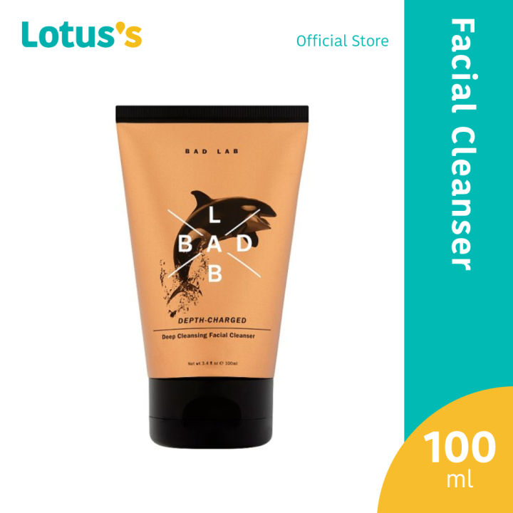 Bad Lab Depth-Charged Deep Cleansing Facial Cleanser (100Ml) | Lazada
