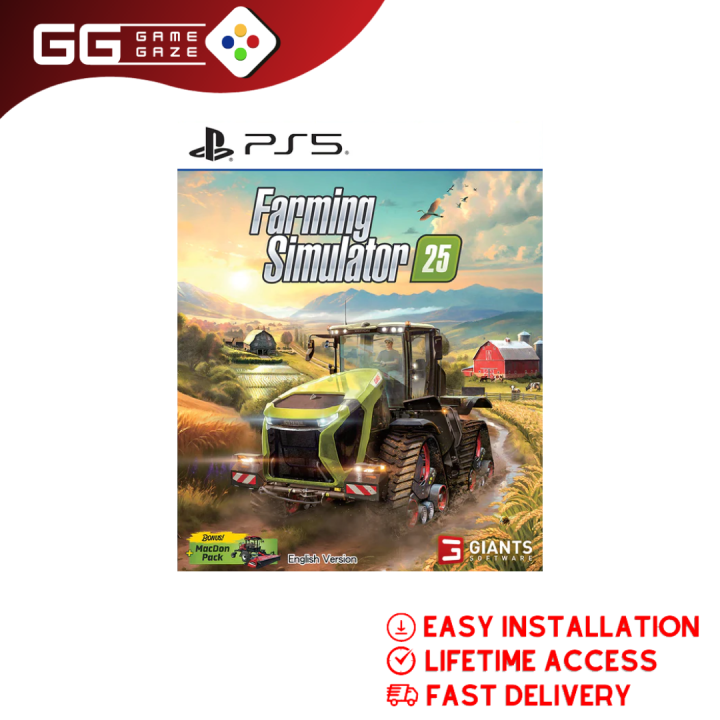 Farming Simulator 25 Full Game (PS5) Digital Download | Lazada