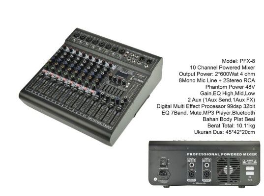 Power Mixer dB Voice PFX 8 PFX8 8 Channel dbvoice | Lazada Indonesia