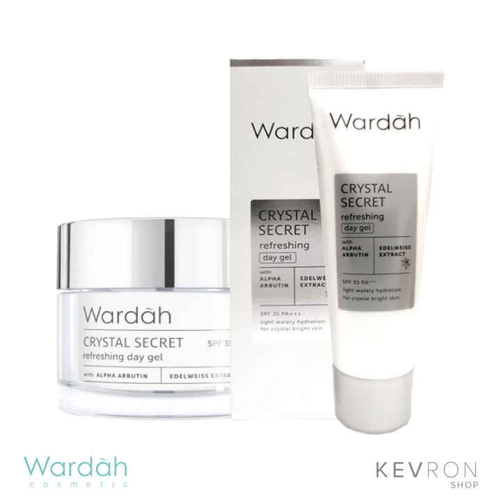 Wardah Crystal Secret Refreshing Day Gel | Lazada Indonesia