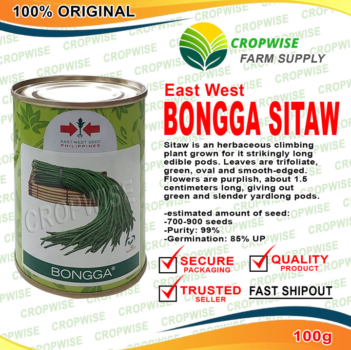 East West EASTWEST Vegetable Can Seed BONGGA o SITAW 100g | Lazada PH