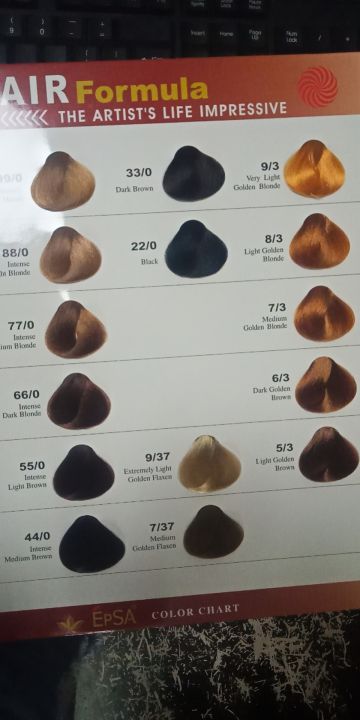 EPSA hair color cream 100ml | Lazada PH