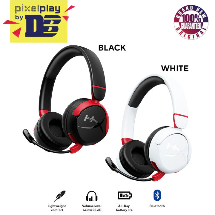 HyperX Cloud Mini Wireless Gaming Headset (Black, White) | Lazada PH
