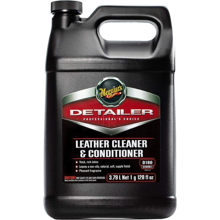 MEGUIAR'S Leather Cleaner & Conditioner D18001 (1 Gallon) | Lazada