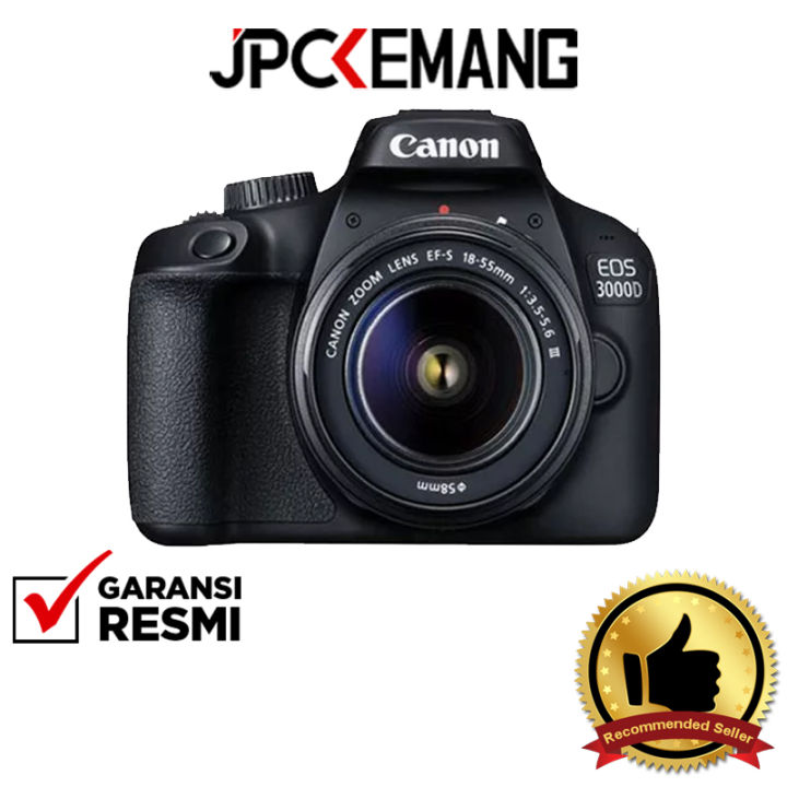 Canon EOS 3000D kit 18-55mm Kamera DSLR Canon 3000 D 18-55 mm JPC ...