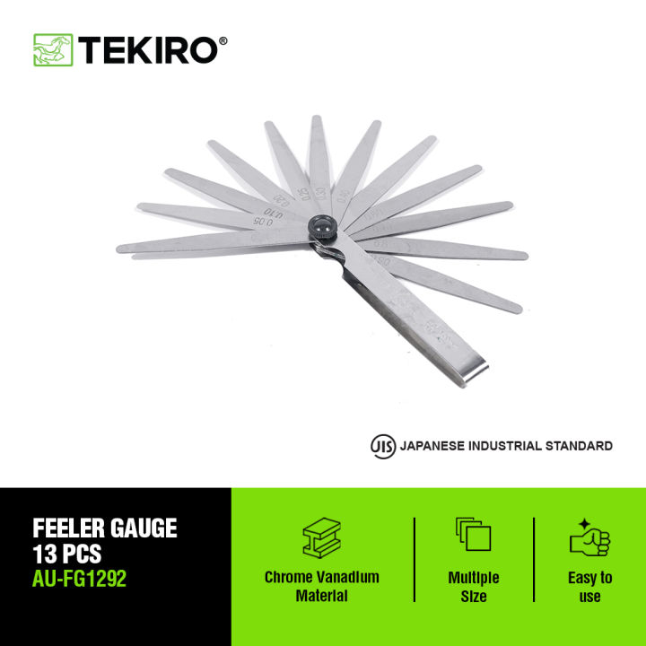 TEKIRO FEELER GAUGE / FULLER 13 PCS / TOOLS - ALAT PERKAKAS | Lazada Indonesia