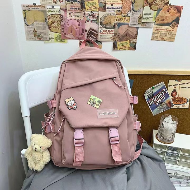 TNX99#2815 KOREAN CANVAS 14INCHES BACKPACK FOR WOMEN | Lazada PH