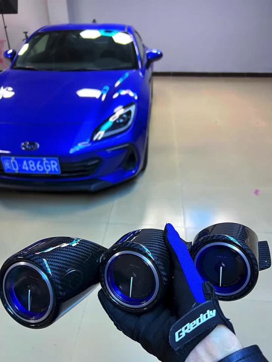 Suitable for Toyota gr86 Subaru BRZ modified carbon fiber racing meter ...