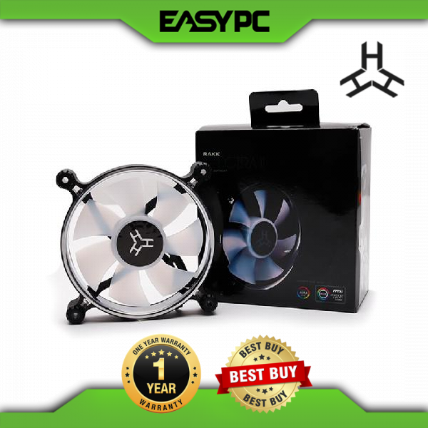 Rakk Spectra 2 3in1 PC Chassis FAN Case Cooling 3-Pin ARGB, AURA Sync ...