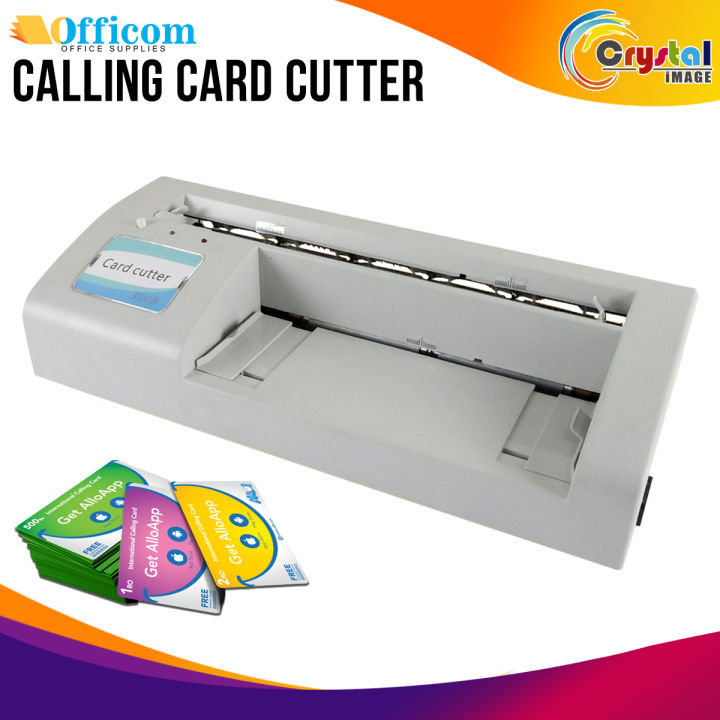 Officom Calling Card Cutter / Horizontal and Vertical Cuts for A4 Size ...
